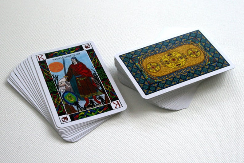 Irish Mythology Playing Cards - Etsy