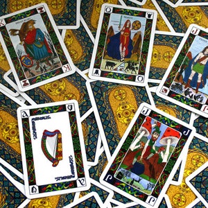 Irish Mythology Playing Cards - Etsy