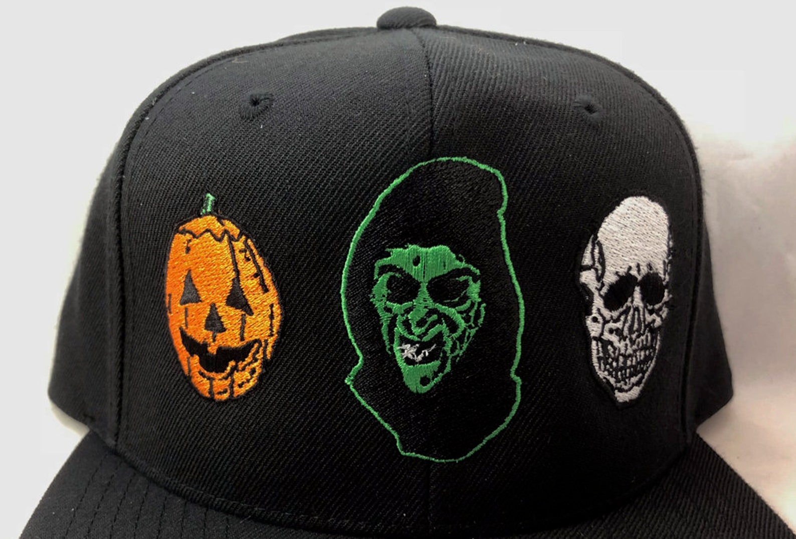 Halloween 3 Baseball Cap 80s Horror Tom Atkins Silver Shamrock - Etsy