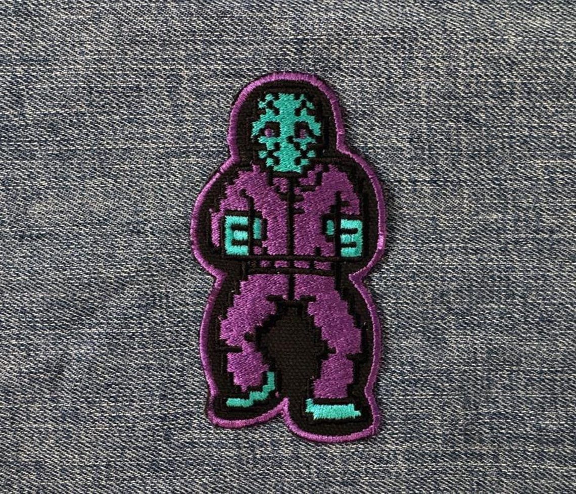 8 Bit Jason Voorhees Patch - Etsy