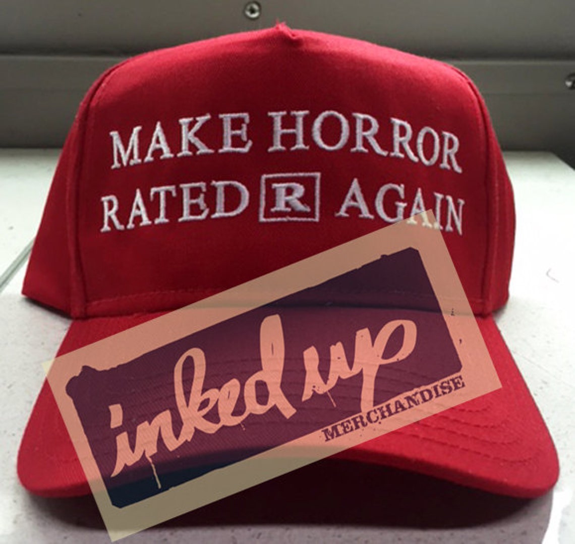 Make Horror Rated R Again Baseball Cap drumpf - Etsy