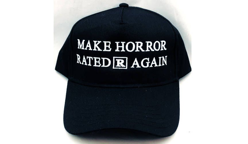 Make Horror Rated R Again baseball cap drumpf | Etsy