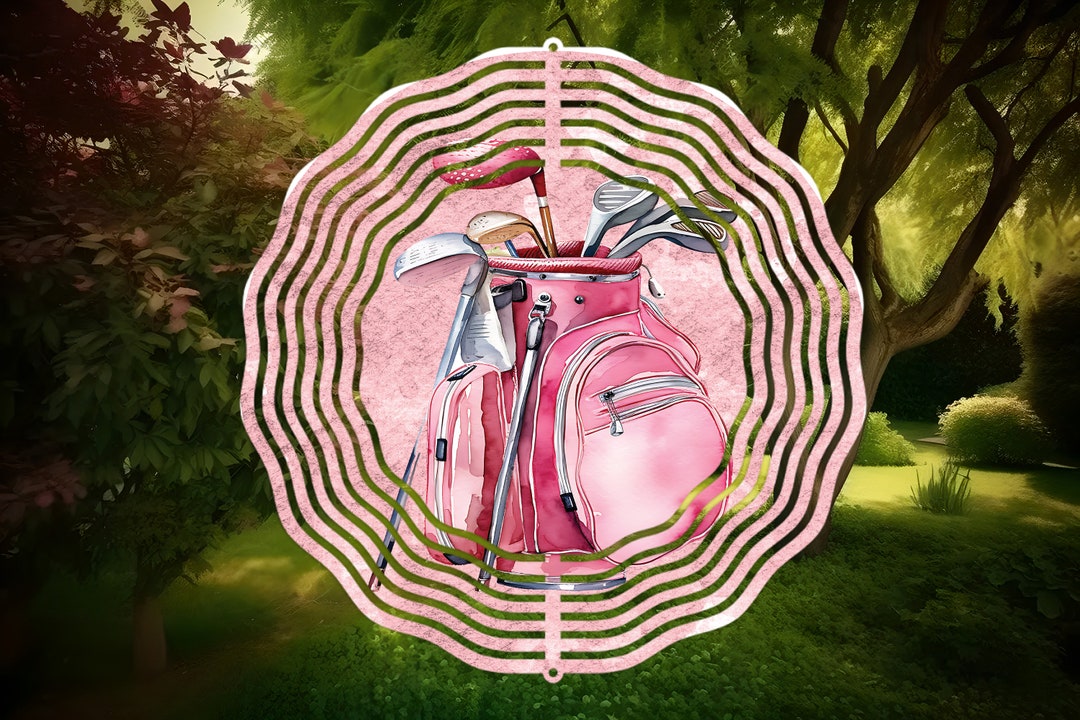 Wind Spinner Golf Bag Outdoor Wind Spinner Etsy