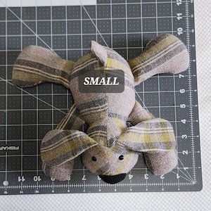 Memory Dog From Clothing Keepsake Dog Made From Clothing Memorial ...