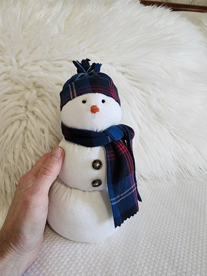 Memory Snowman Made From Loved Ones Clothing Memorial Snowman From ...