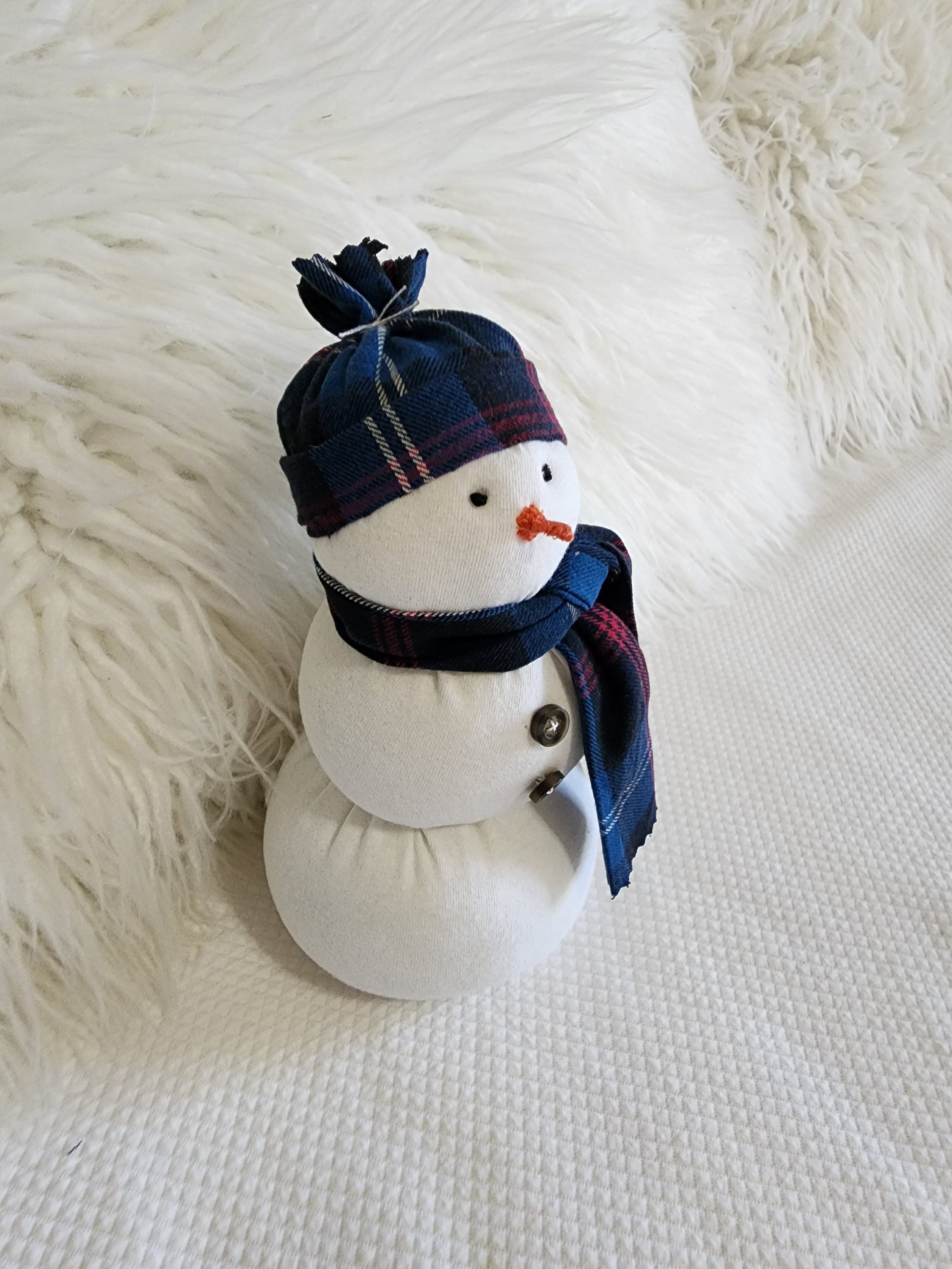 Memory Snowman Made From Loved Ones Clothing Memorial Snowman From ...