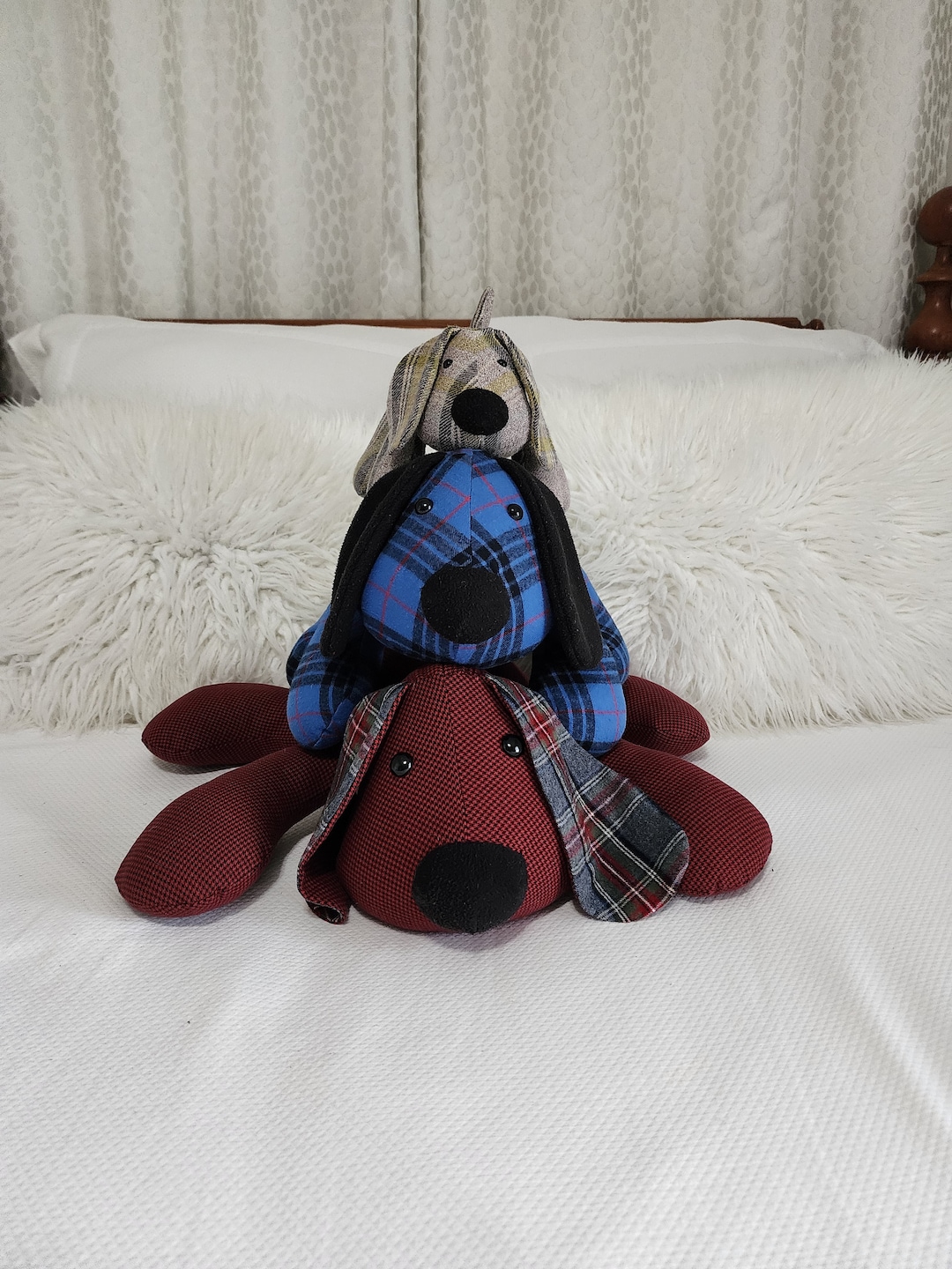 Memory Dog From Clothing Keepsake Dog Made From Clothing Memorial ...