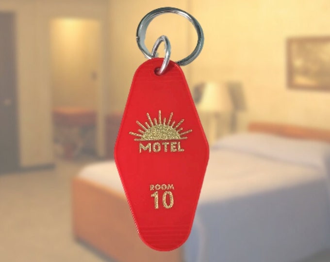 The Lost Room Inspired Object the Key Motel Room Key Chain - Etsy