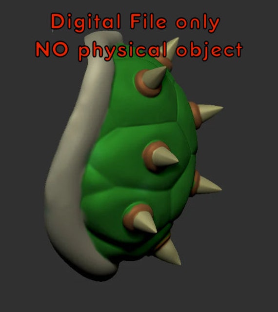 Wearable Bowsette Shell STL 3d Printable File and Bonus Crown - Etsy