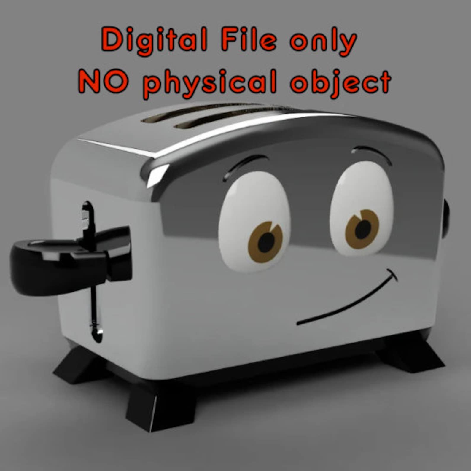 Brave Little Toaster Toaster 3D Printing STL File - Etsy