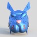 Metal Garurumon 3d Printable Digimon Helmet ***STL File*** - Etsy