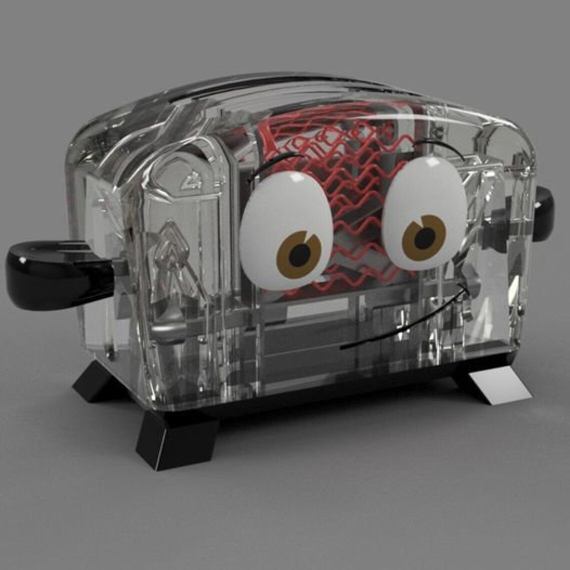 Brave Little Toaster Toaster 3D printing STL file | Etsy