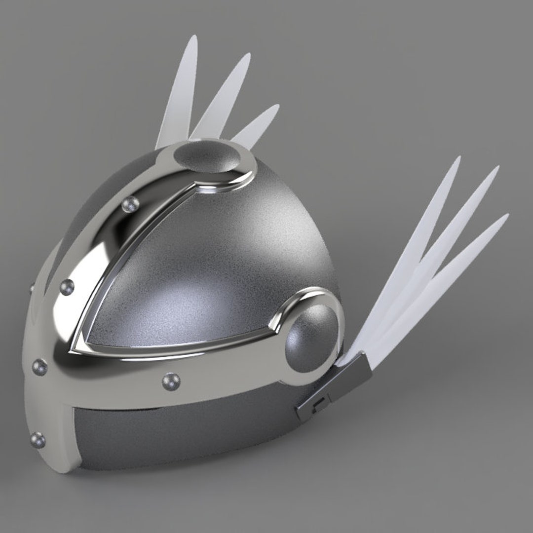 Angewomon Digimon Inspired Helmet 3d Printable ***STL File*** - Etsy