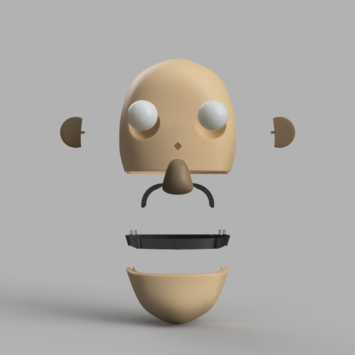 DIY Puppet Head STL Files for 3D Printing | Etsy