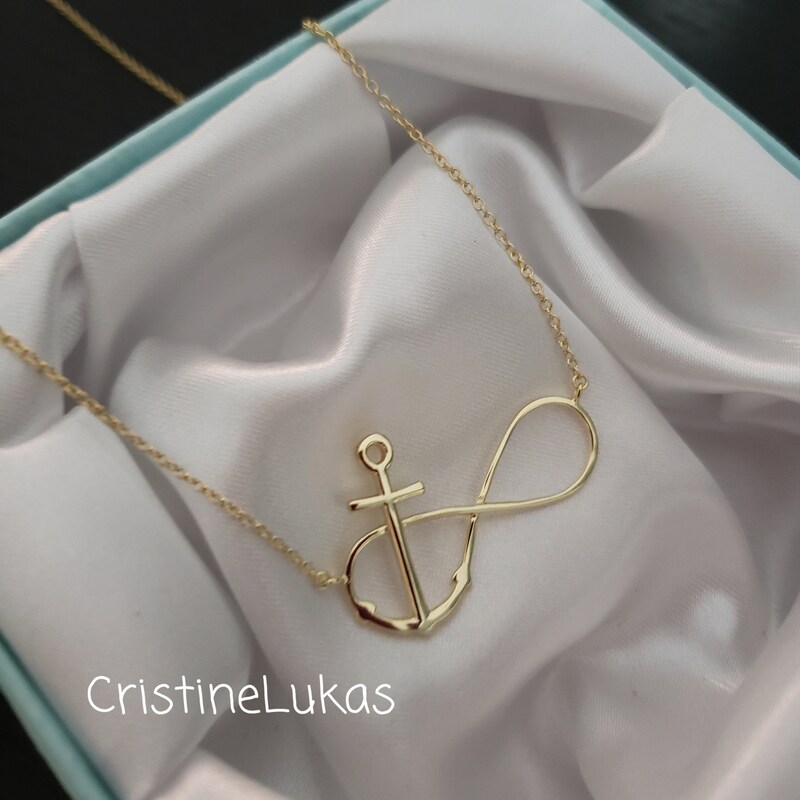 Infinity Anchor - Etsy