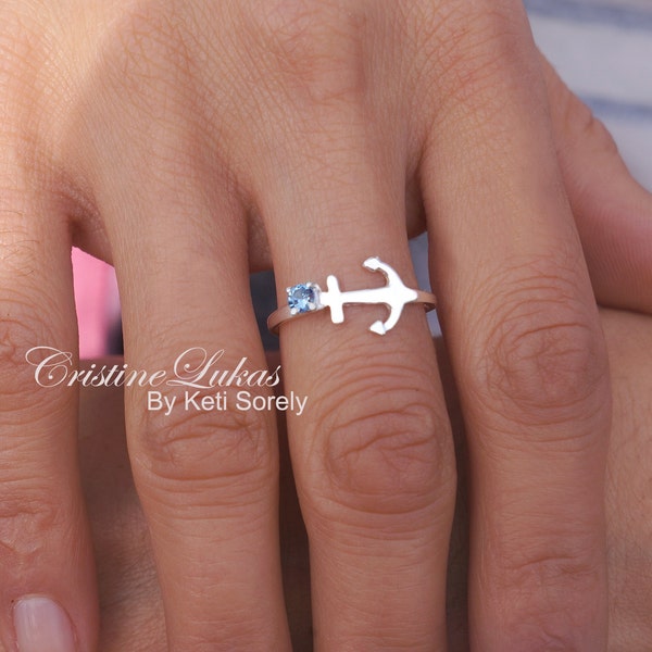 Anchor Ring - Etsy