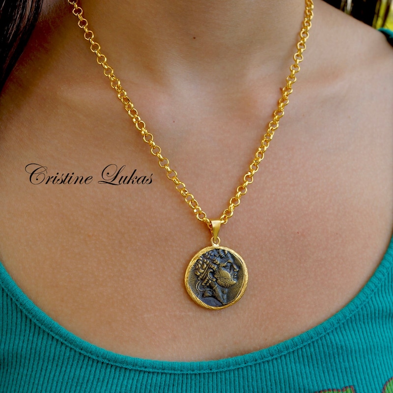 Coin Necklace - Etsy