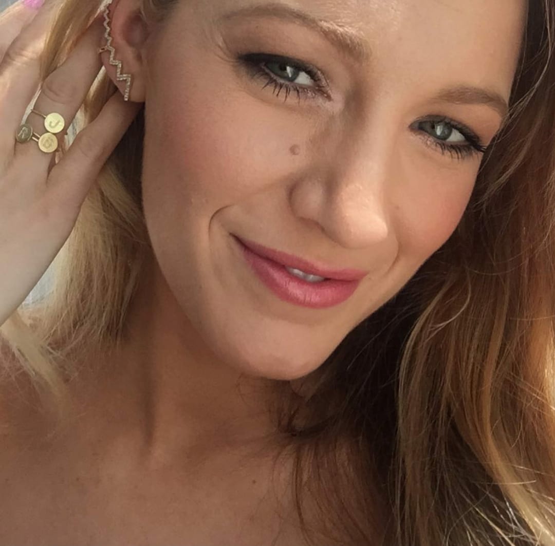Blake Lively Style Initials Stackable Ring - Celebrity Style Circle ...