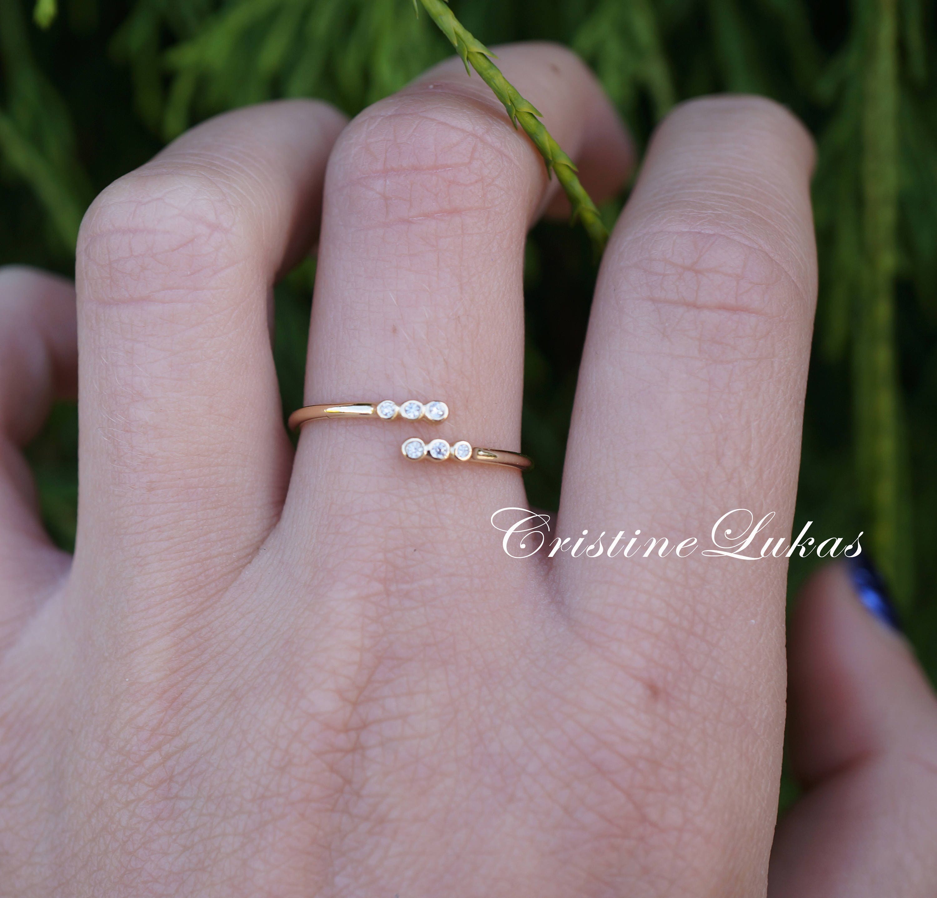 Beautiful Gold Rings For Girls Without Stones