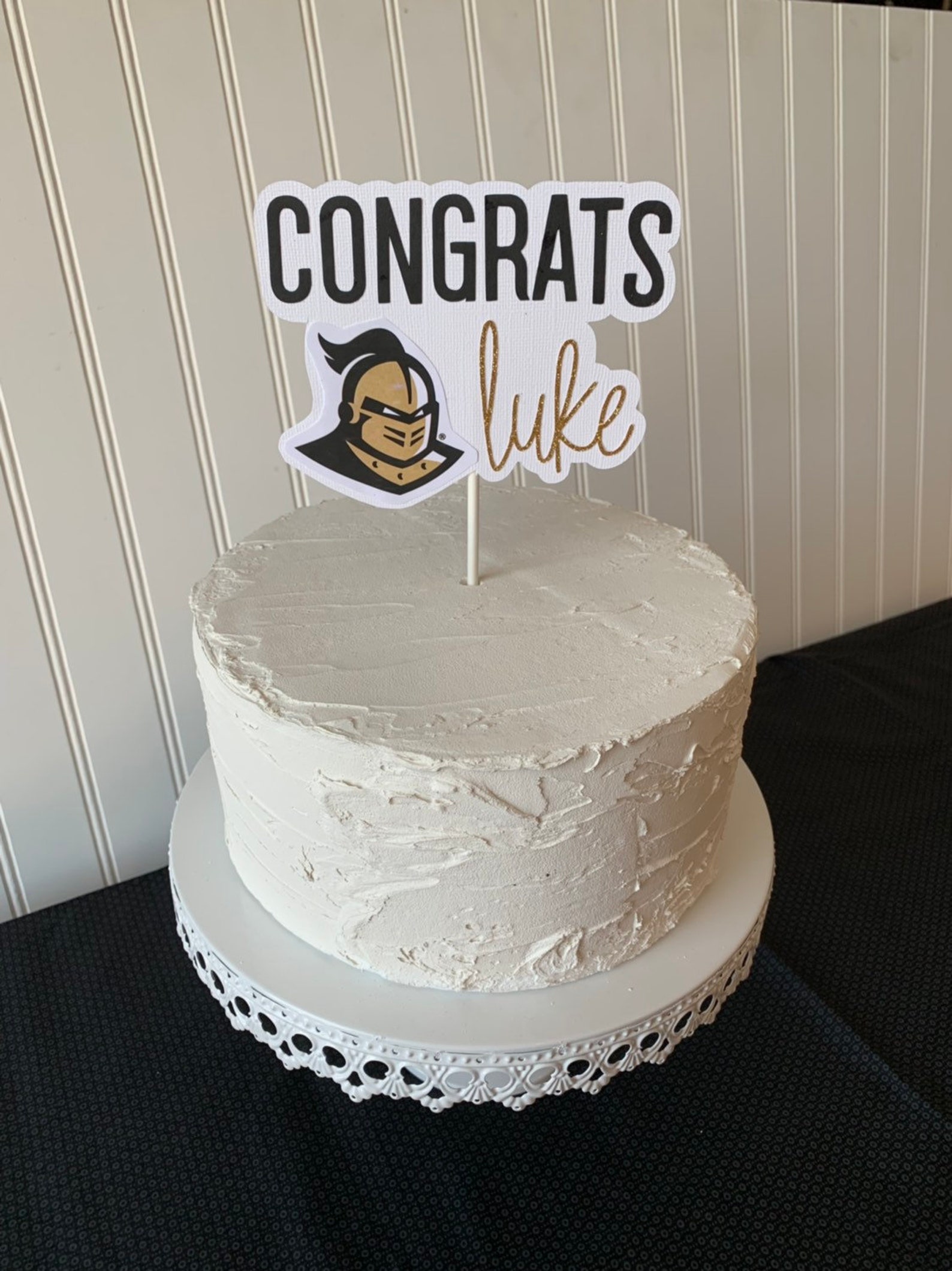 University of Central Florida Cake Topper| UCF | Go Knights - Etsy