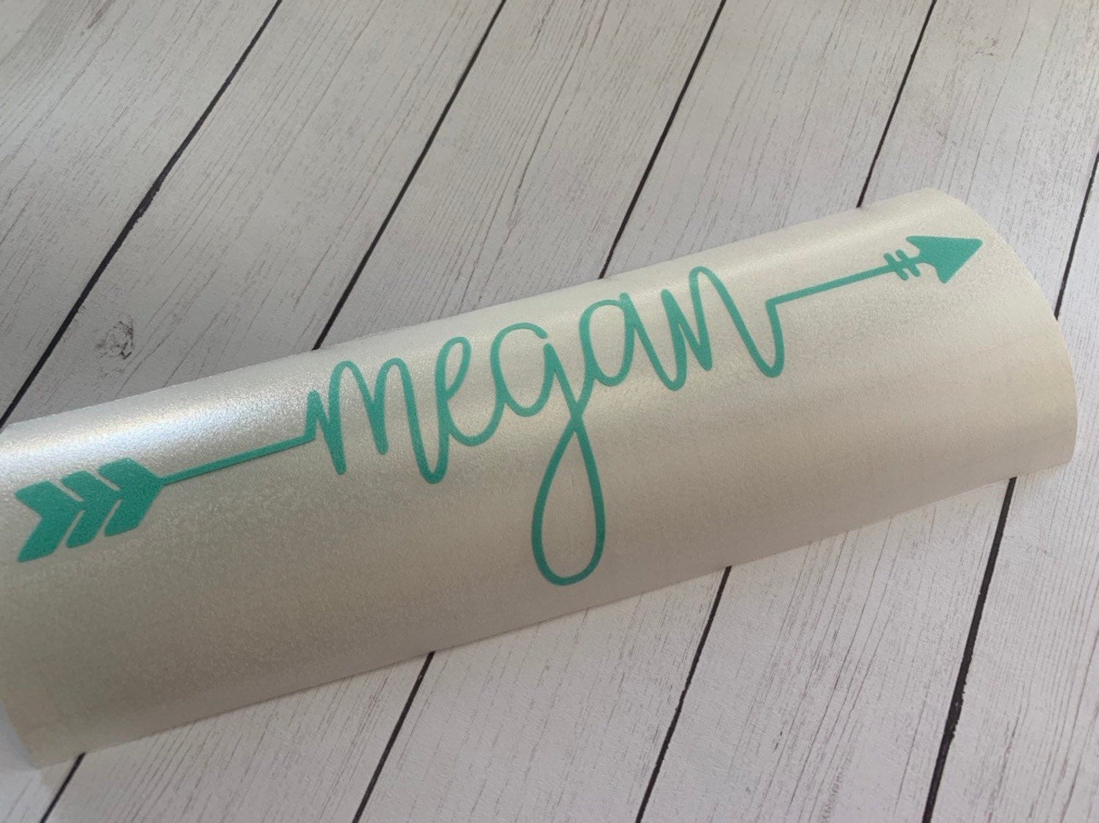 Arrow Name Decal - Etsy