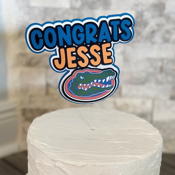 University of Florida Cake Toppers - Etsy