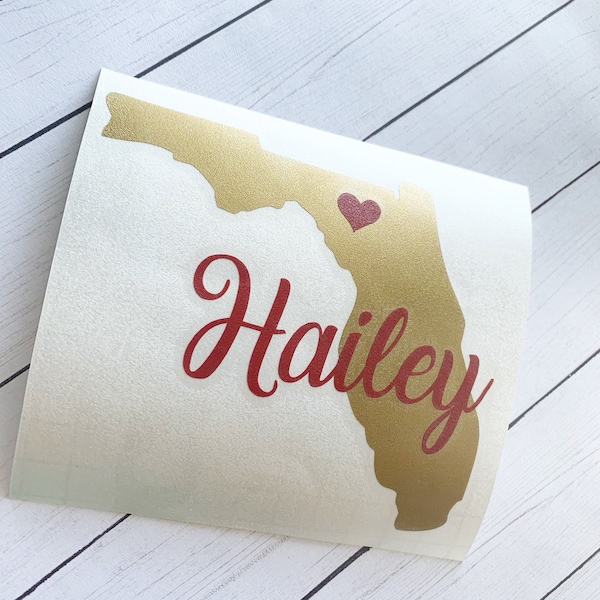 Florida State Decals - Etsy