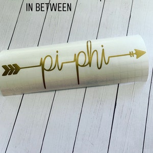 Arrow Name Decal - Etsy