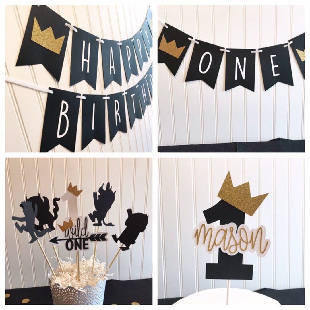 Wild One Party Pack | Where the Wild Things Are | - Etsy