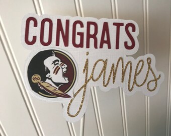 State Cake Topper | Etsy