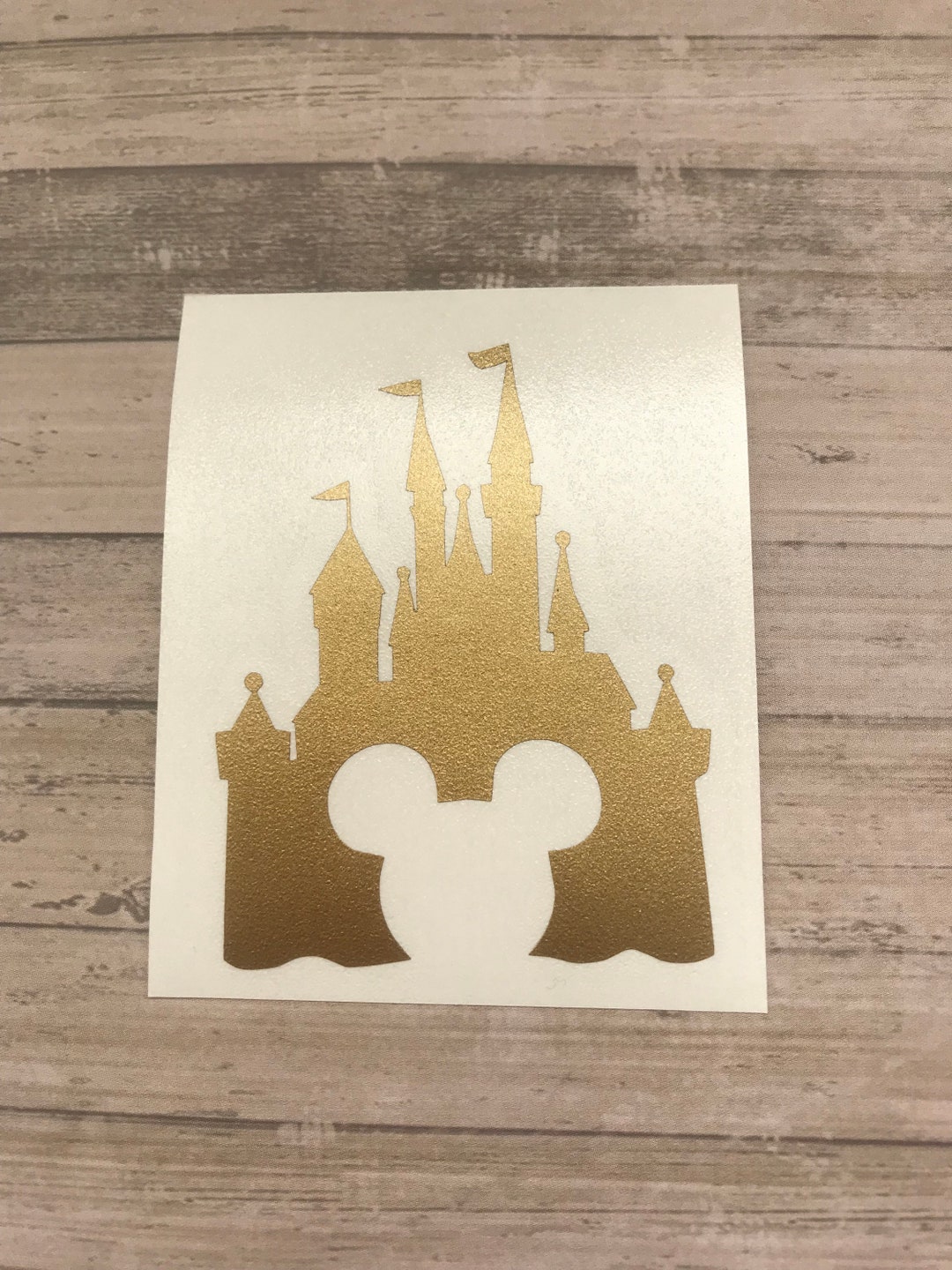 Disney Castle Decal, Disney Castle Sticker, Disney Castle Label, Laptop ...