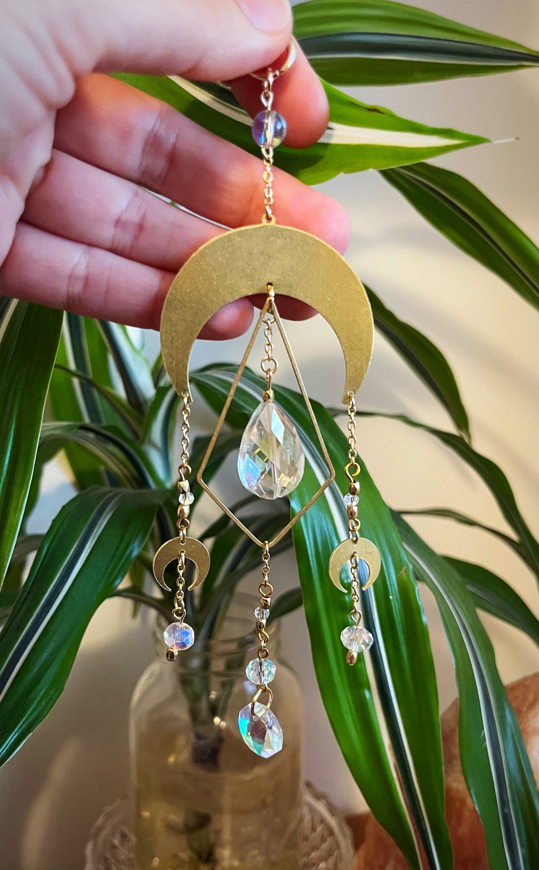 Sun Catcher Window Hanging Crystals - Etsy