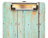 Teal Barnwood Clipboard 6x9 Memo Size Decorative Clipboard | Etsy