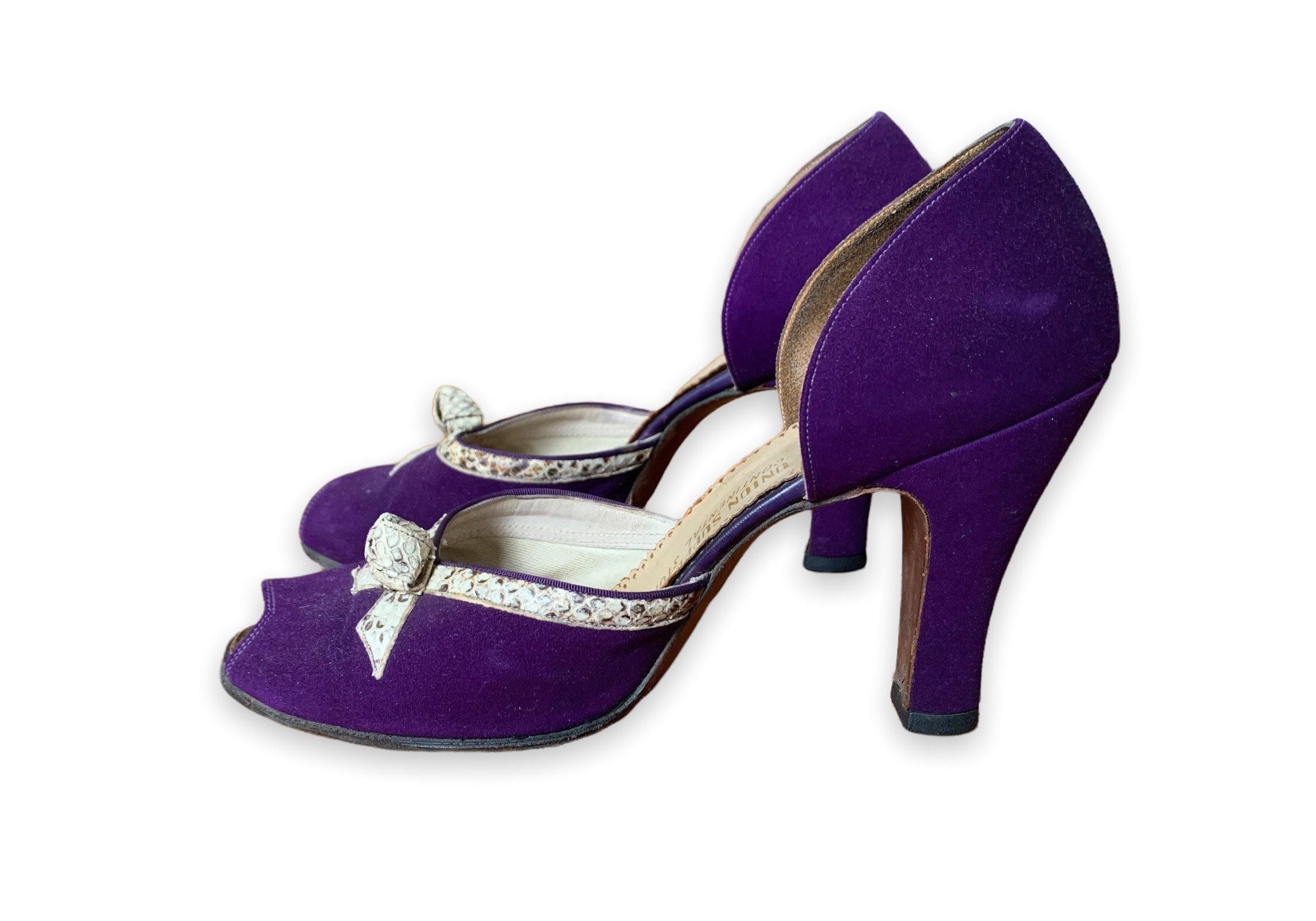 Purple High Heels Shoes For Women