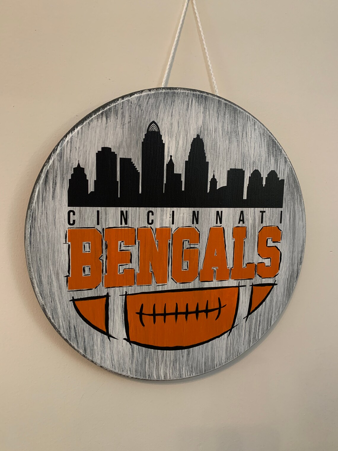 Cincinnati Bengals Sign Bengals Sign Who Dey Bengals Wall | Etsy