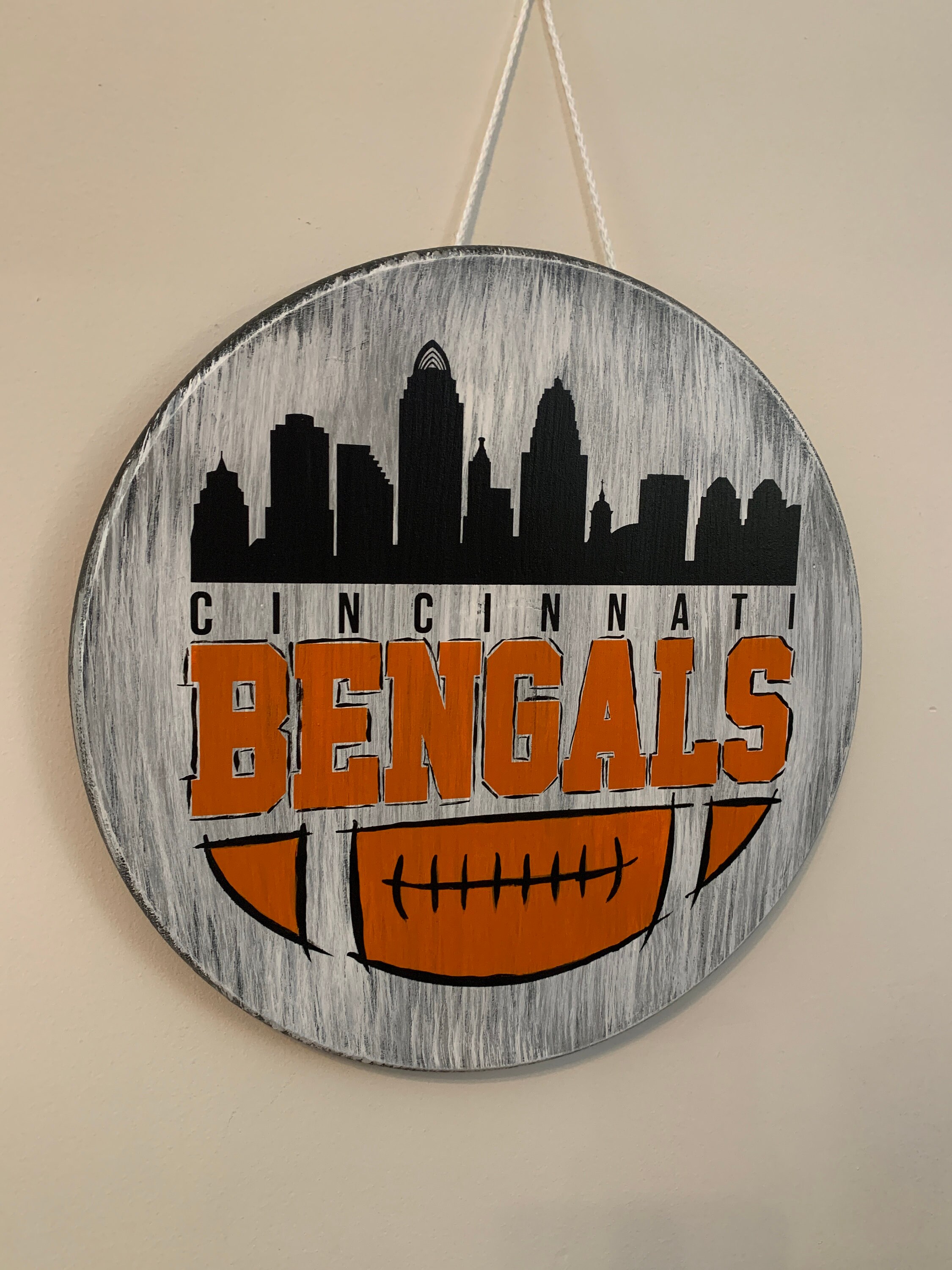 Cincinnati Bengals Sign Bengals Sign Who Dey Bengals Wall - Etsy