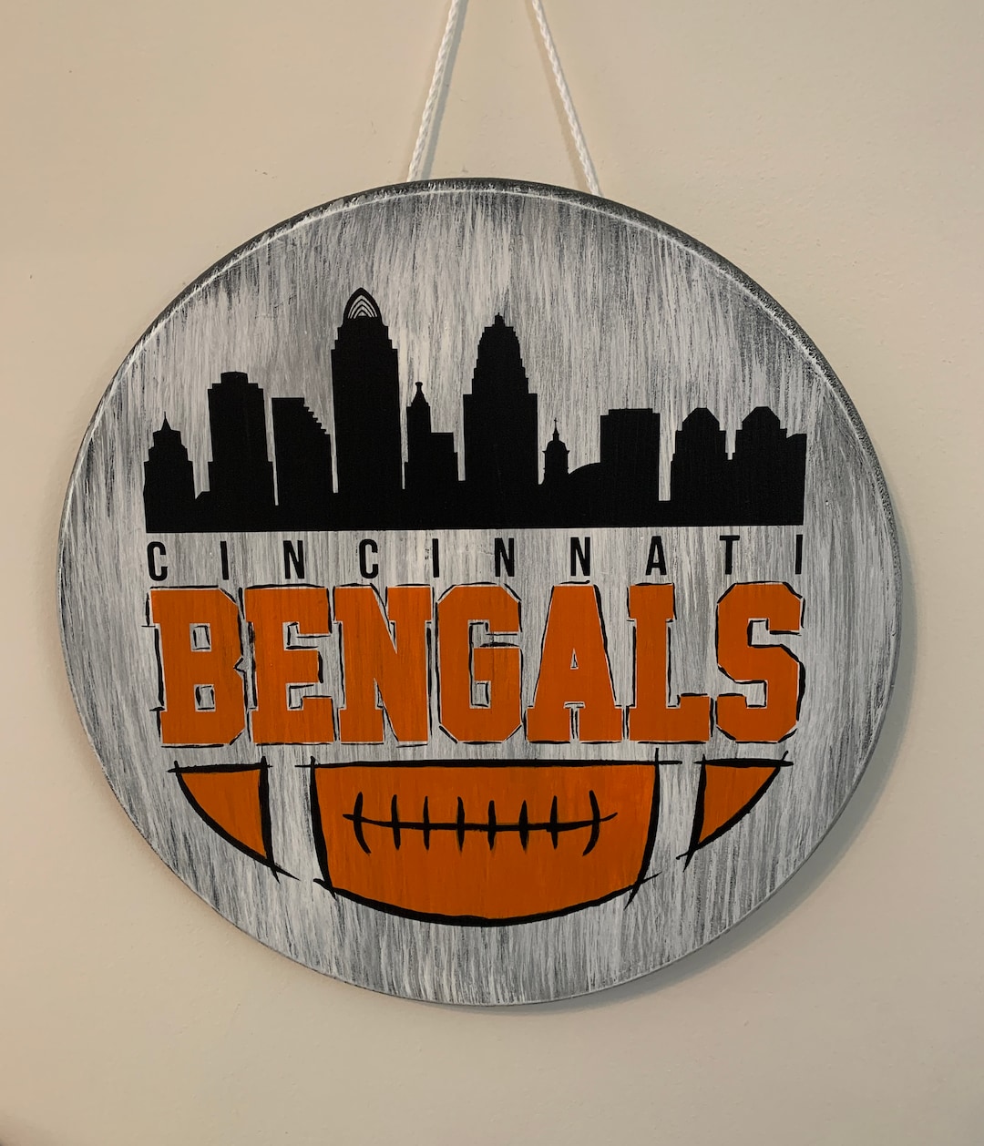 Cincinnati Bengals Sign, Bengals Sign, Who Dey, Bengals Wall Décor ...