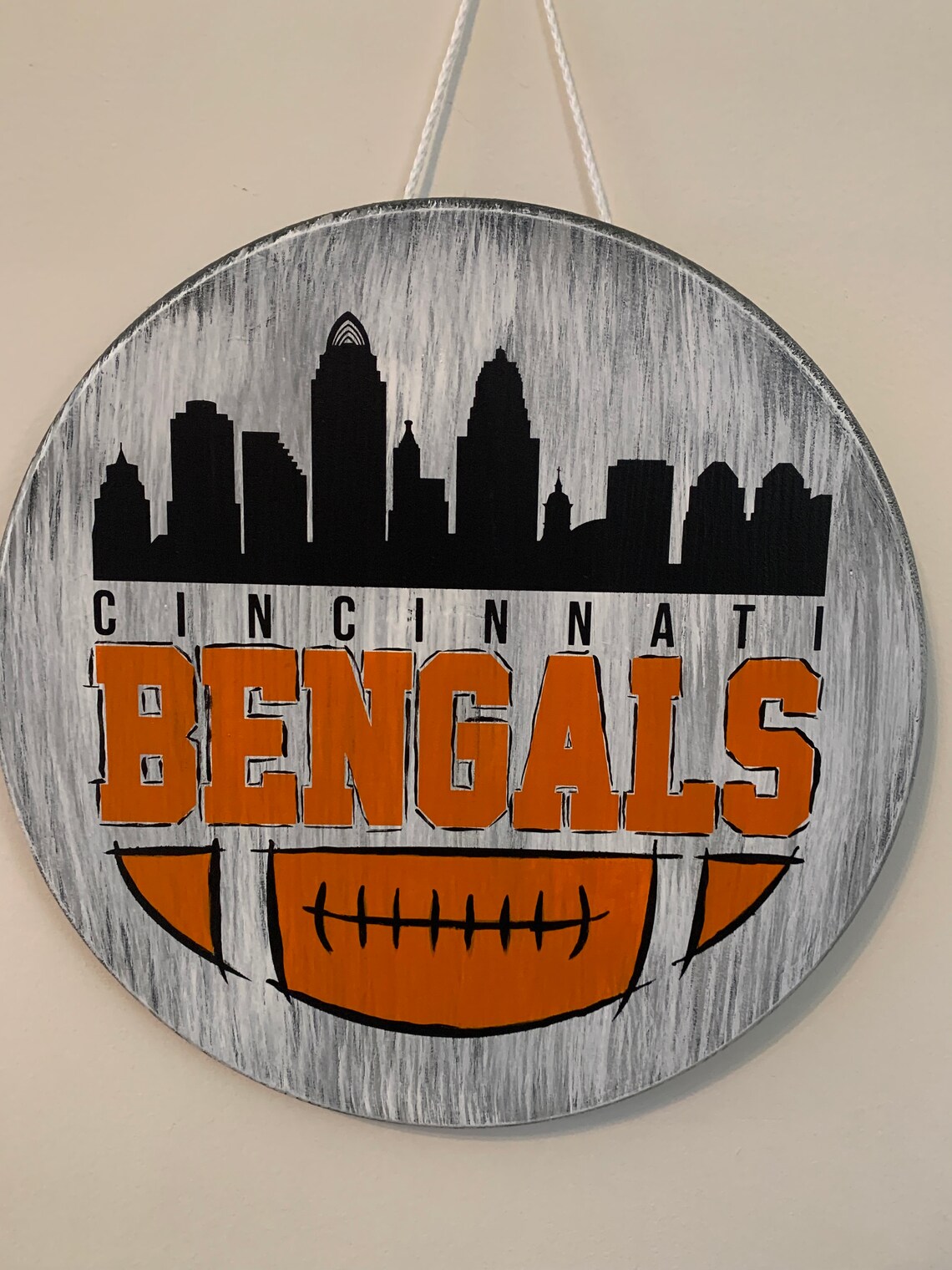 Cincinnati Bengals Sign Bengals Sign Who Dey Bengals Wall | Etsy