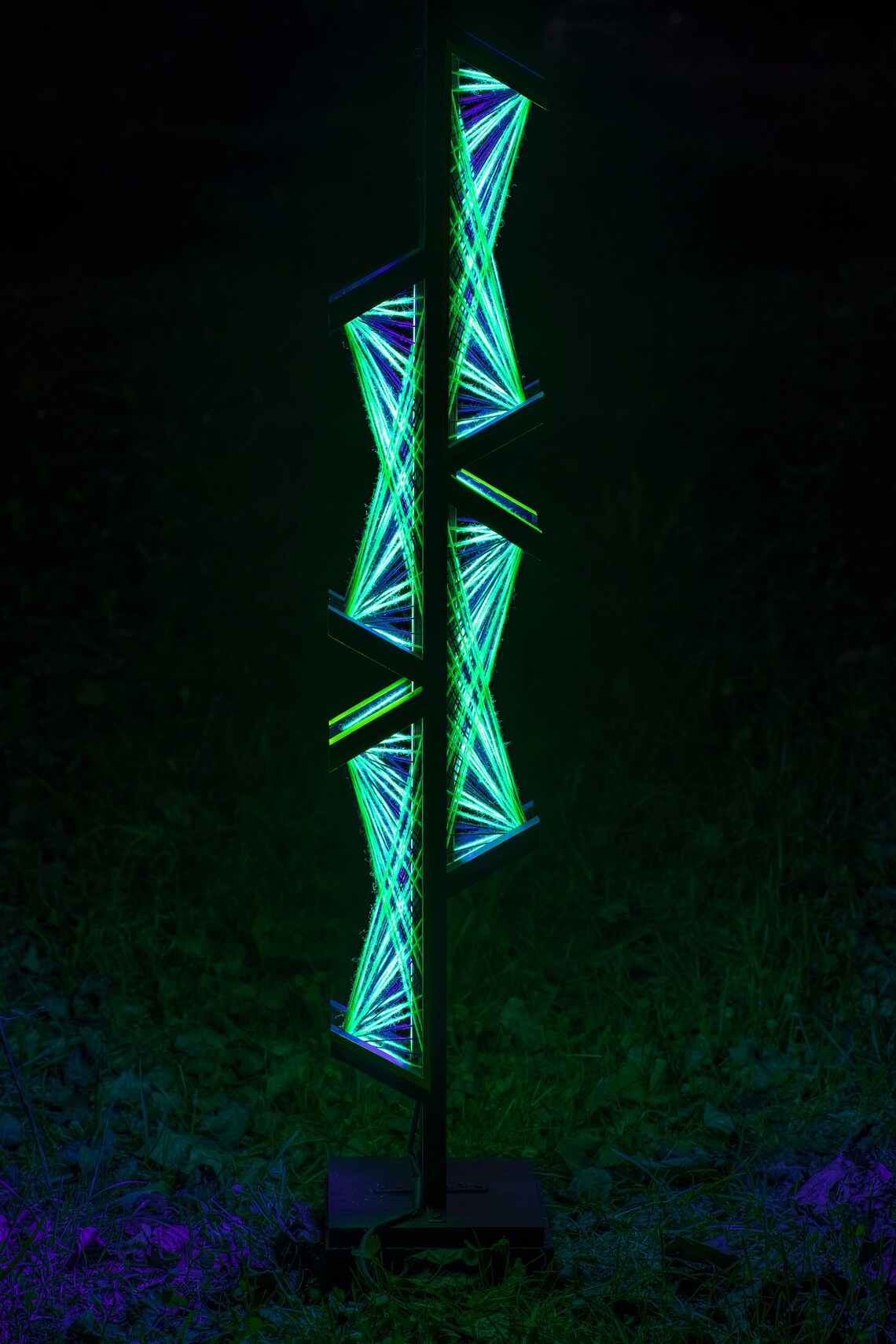 SUNNY NIGHT Home Decor Floor Lamp Yellow Bedroom Decor | Etsy