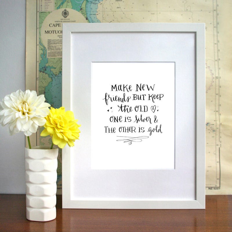 Make New Friends - Etsy
