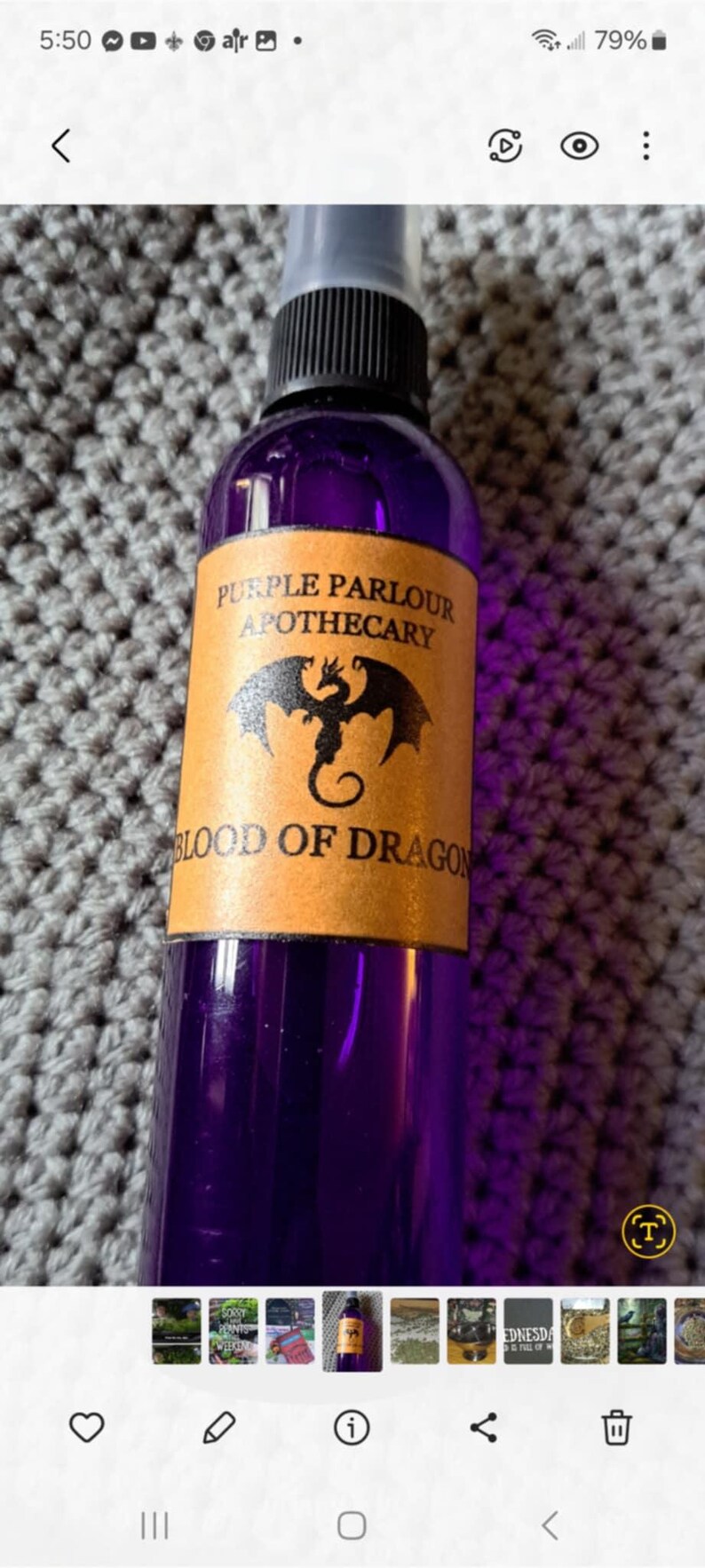 Blood of Dragons Room Spray - Etsy
