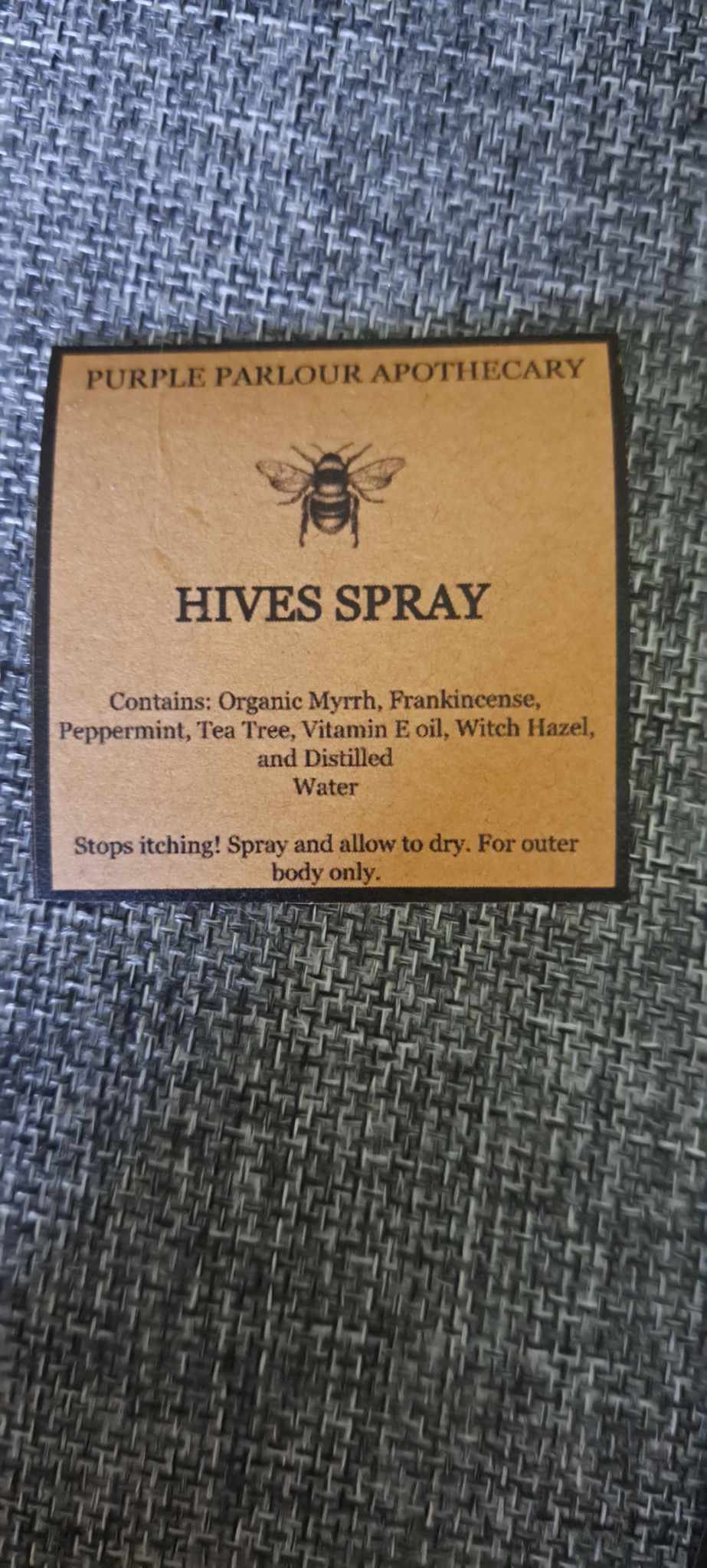 HIVES HELPER SPRAY - Etsy