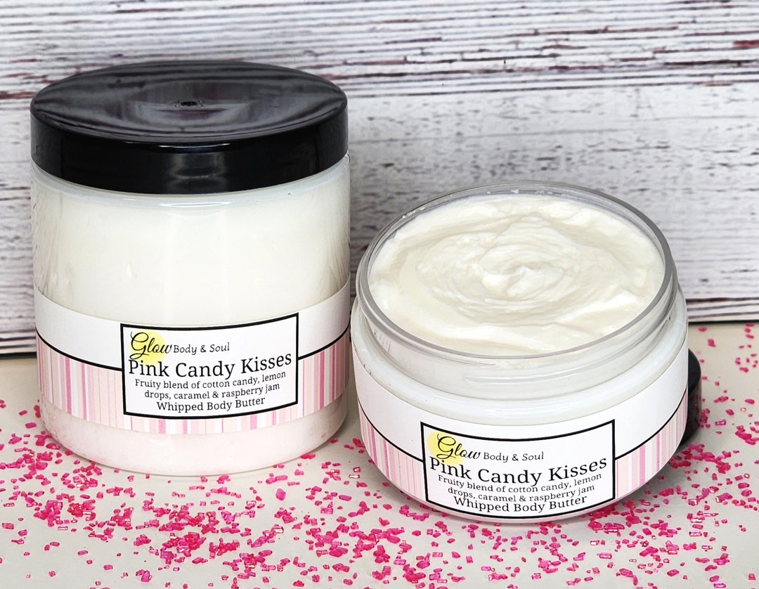 Pink Candy Kisses Body Butter Paraben Free Body Butter - Etsy