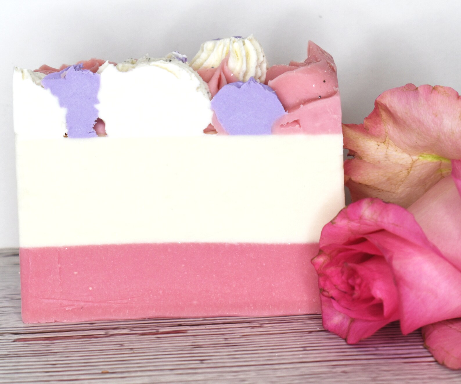 Rose Enchanted Soap Handmade Cold Process Rose Soap | Etsy