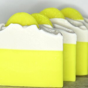 Lemon Sugar Soap Handmade Cold Process Soap - Etsy