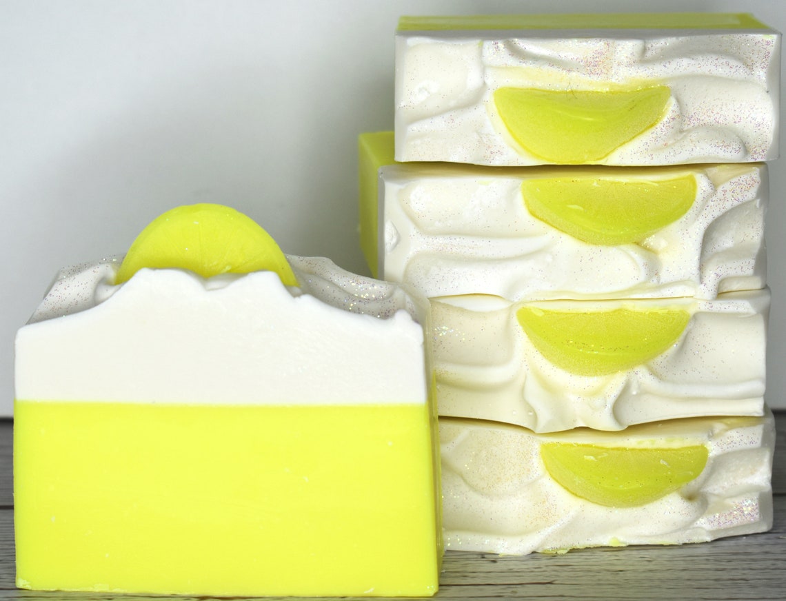 Lemon Sugar Soap Handmade Cold Process Soap - Etsy