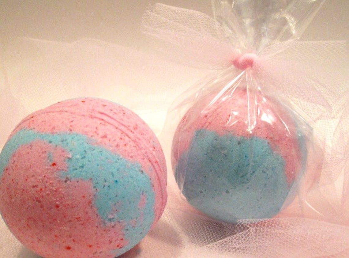 Cotton Candy Bath Bomb Fizzy - Etsy