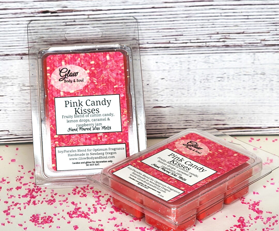 Pink Candy Kisses Wax Tart Melts - Etsy