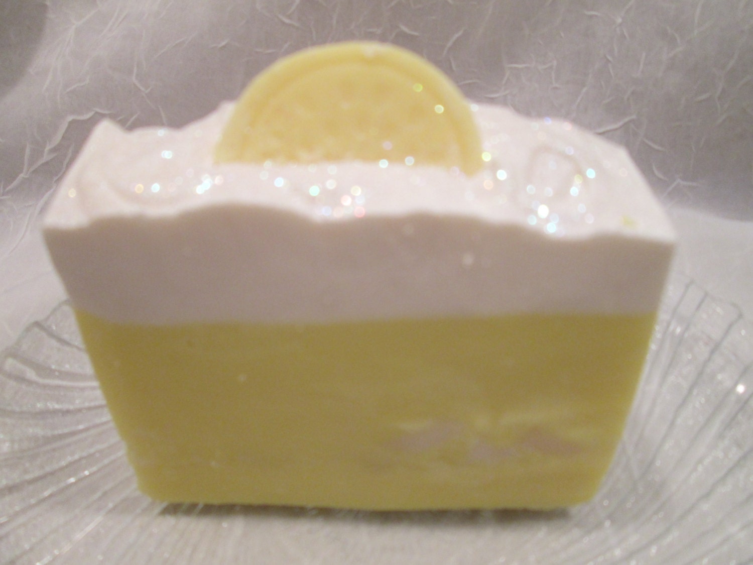 Lemon Sugar Soap Handmade Cold Process | Etsy