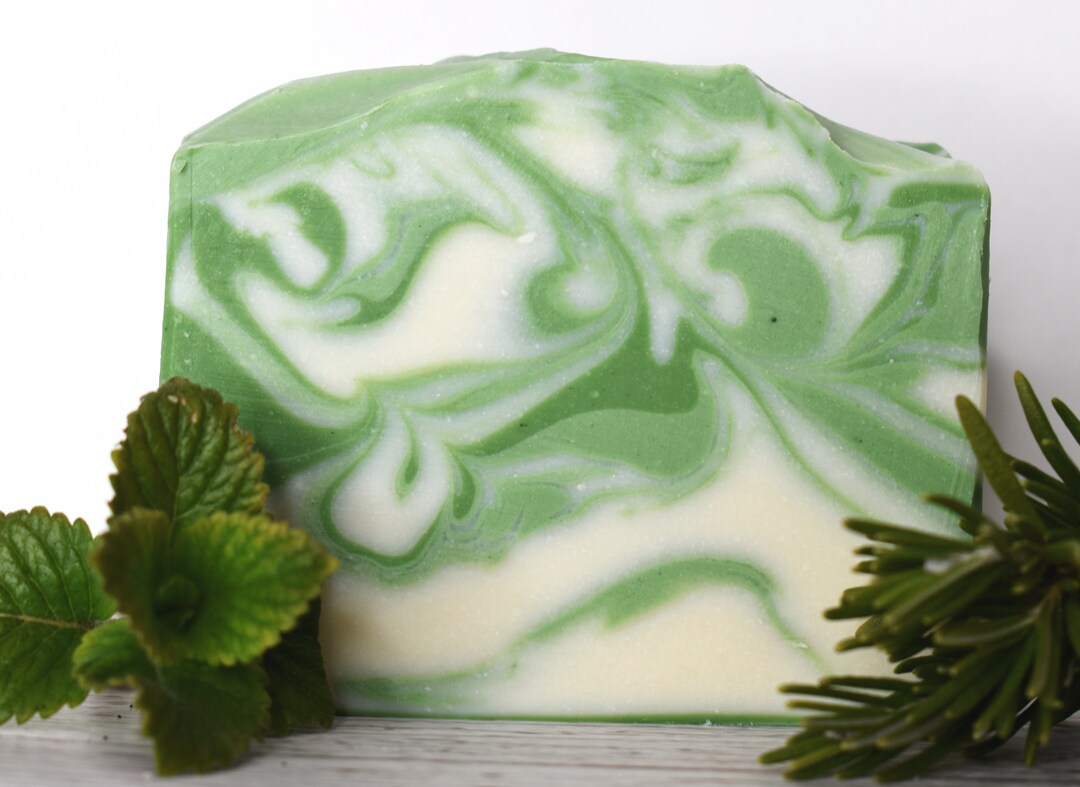 Rosemary Mint Soap Handmade Cold Process Soap - Etsy